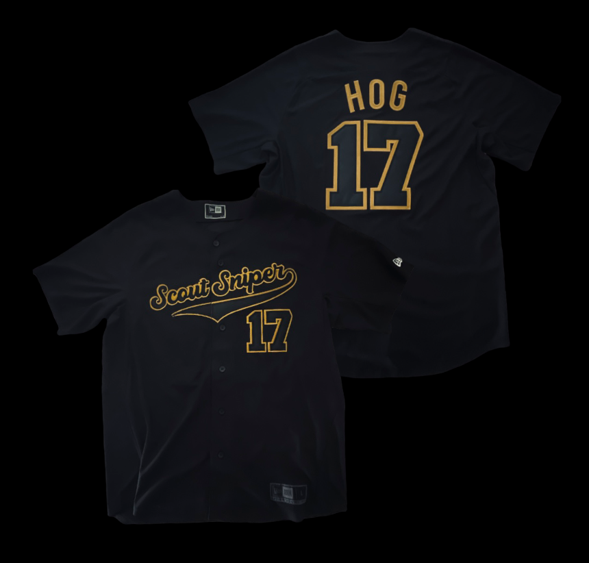 Scout Sniper Baseball Jersey (Black) – Direct Action Apparel