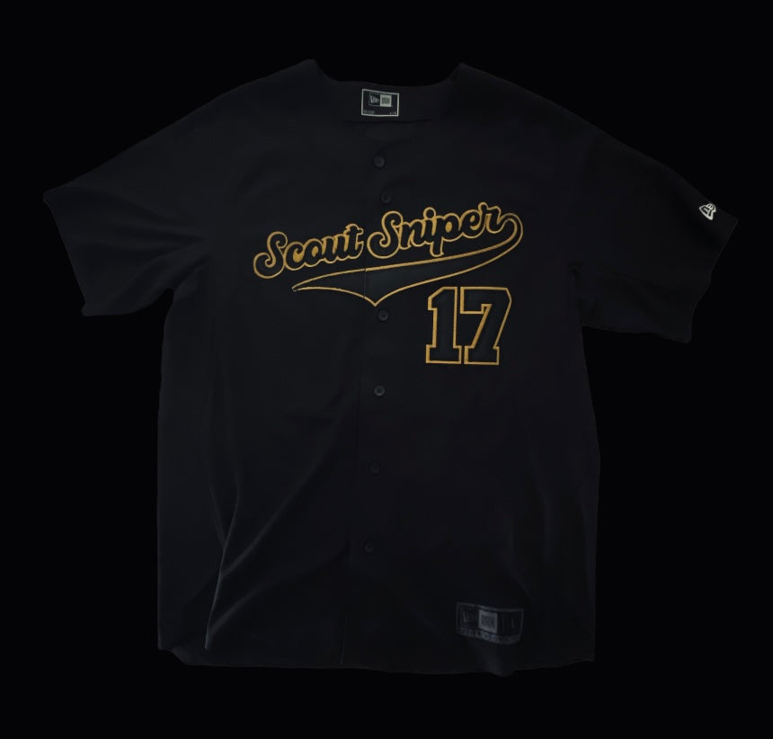 Scout Sniper Baseball Jersey (Black) – Direct Action Apparel